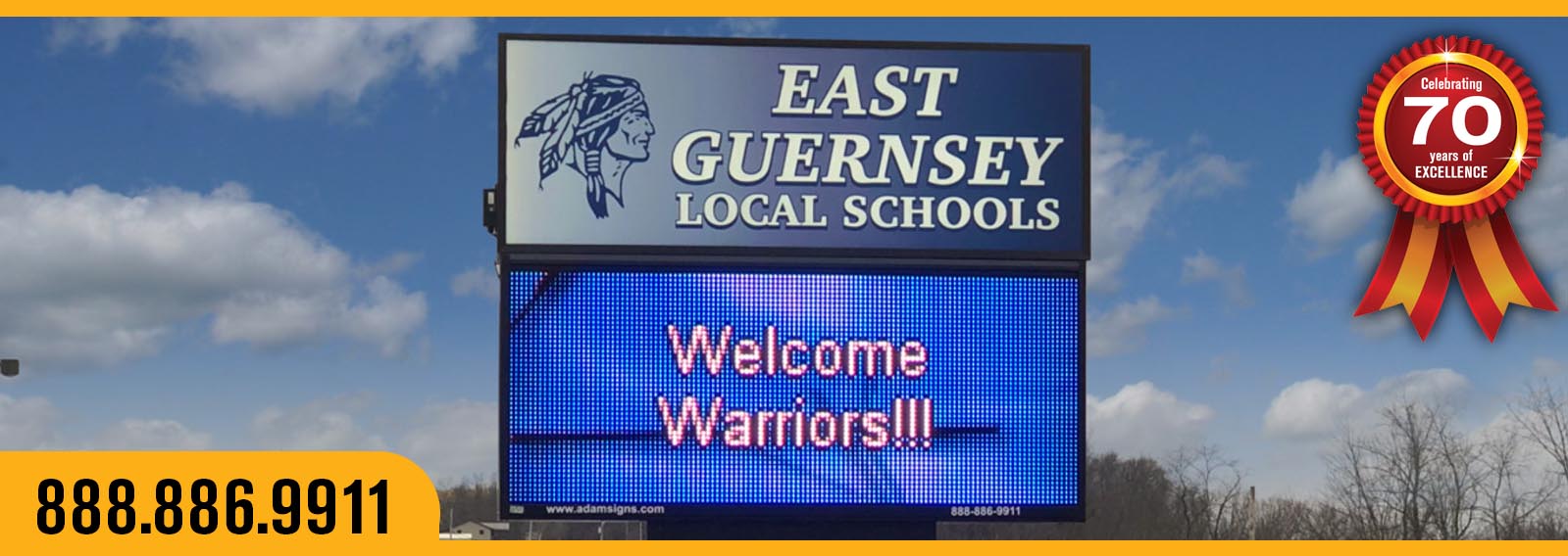 LED Digital Displays - Adams Signs & Graphics