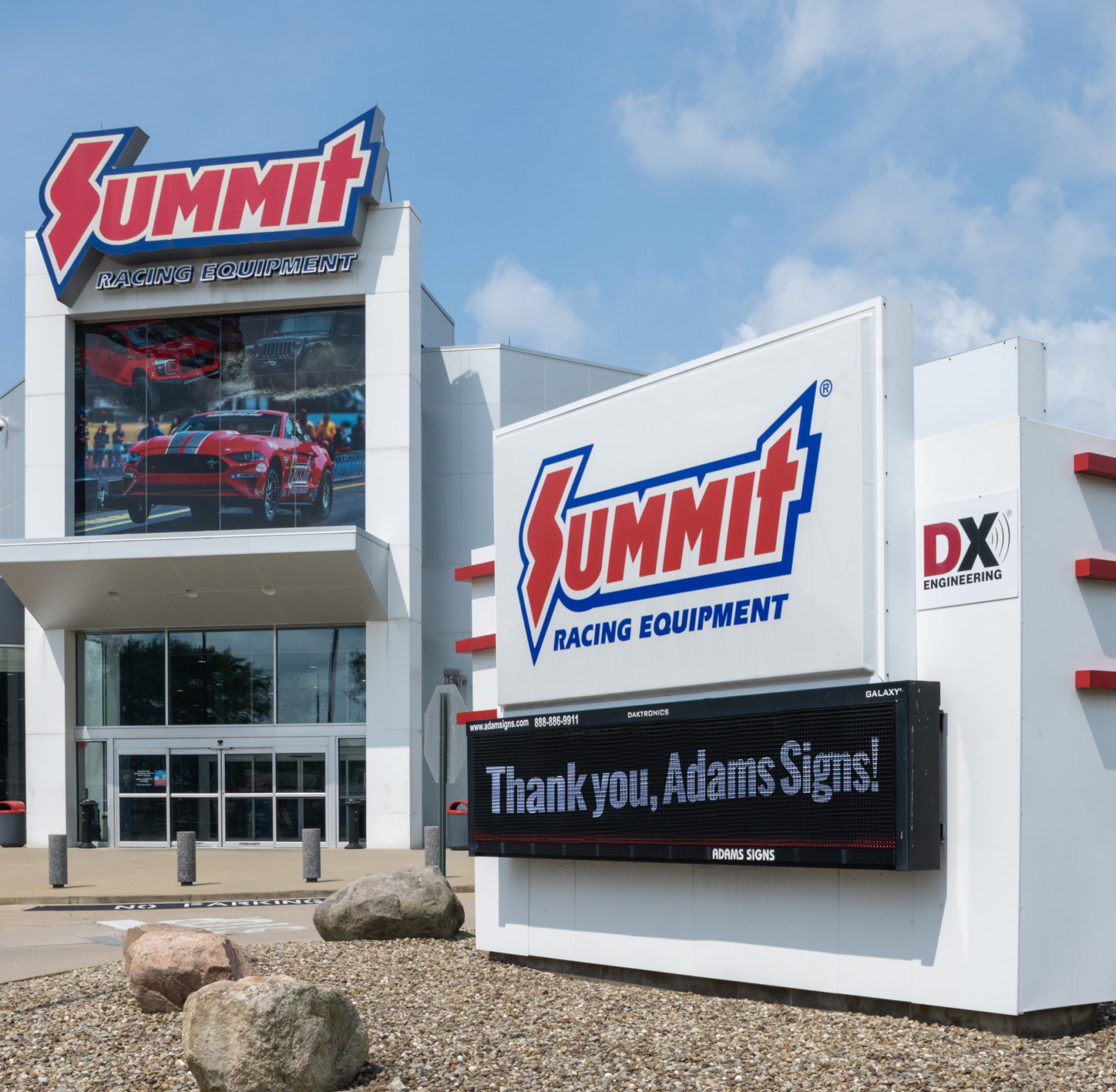 Exterior Signage - Adams Signs & Graphics