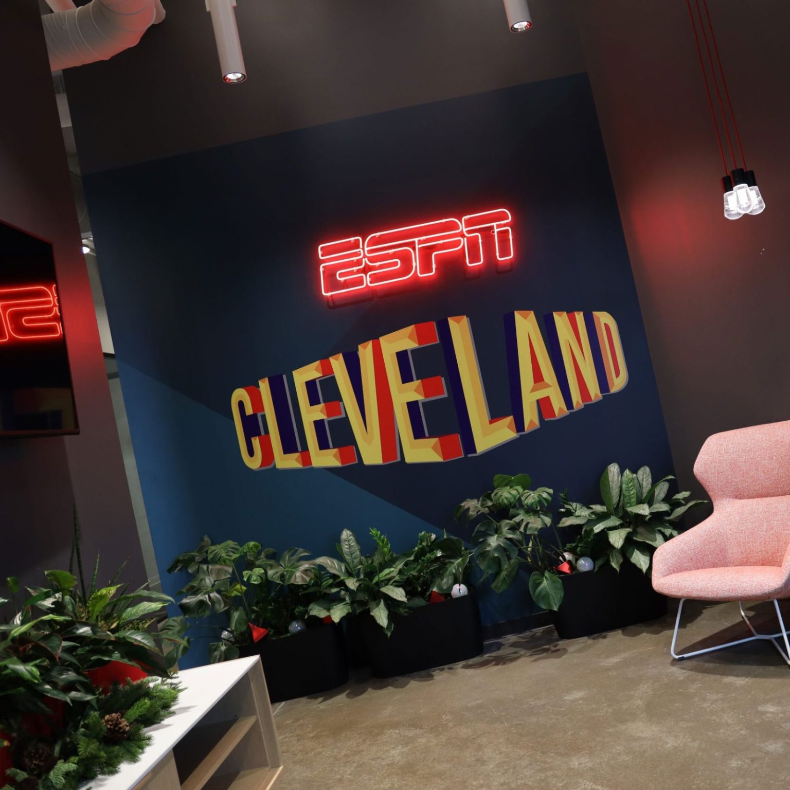 ESPN Cleveland - Adams Signs & Graphics