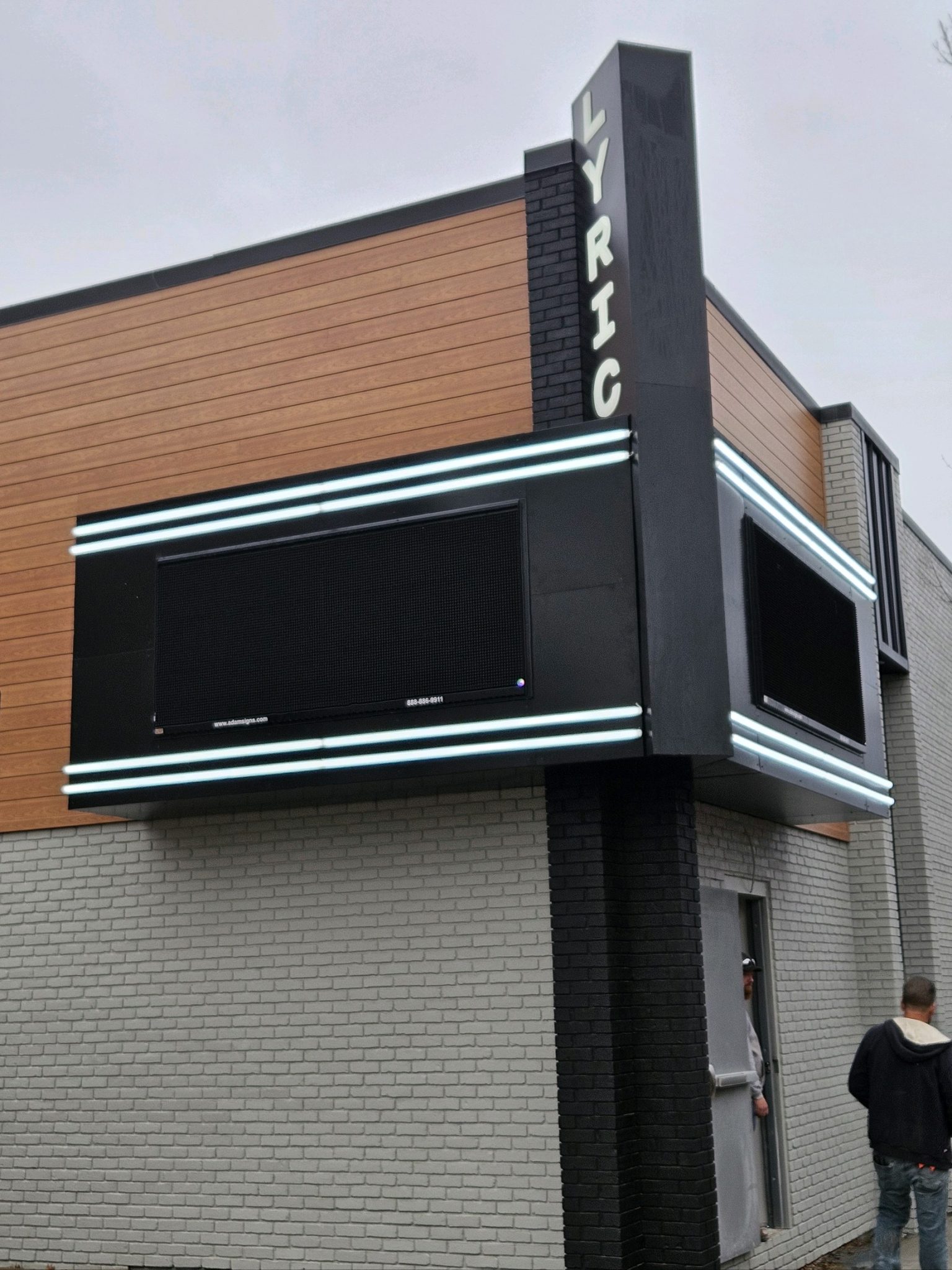 The Lyric Theater Exterior Signage - Adams Signs & Graphics