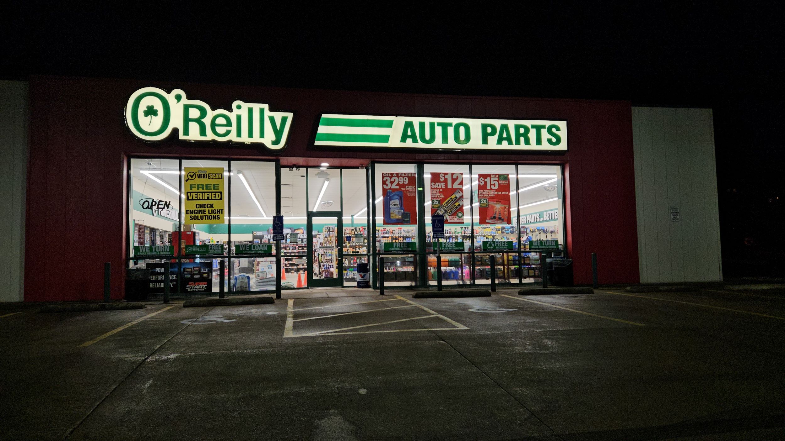 O'Reilly Auto Parts - Adams Signs & Graphics