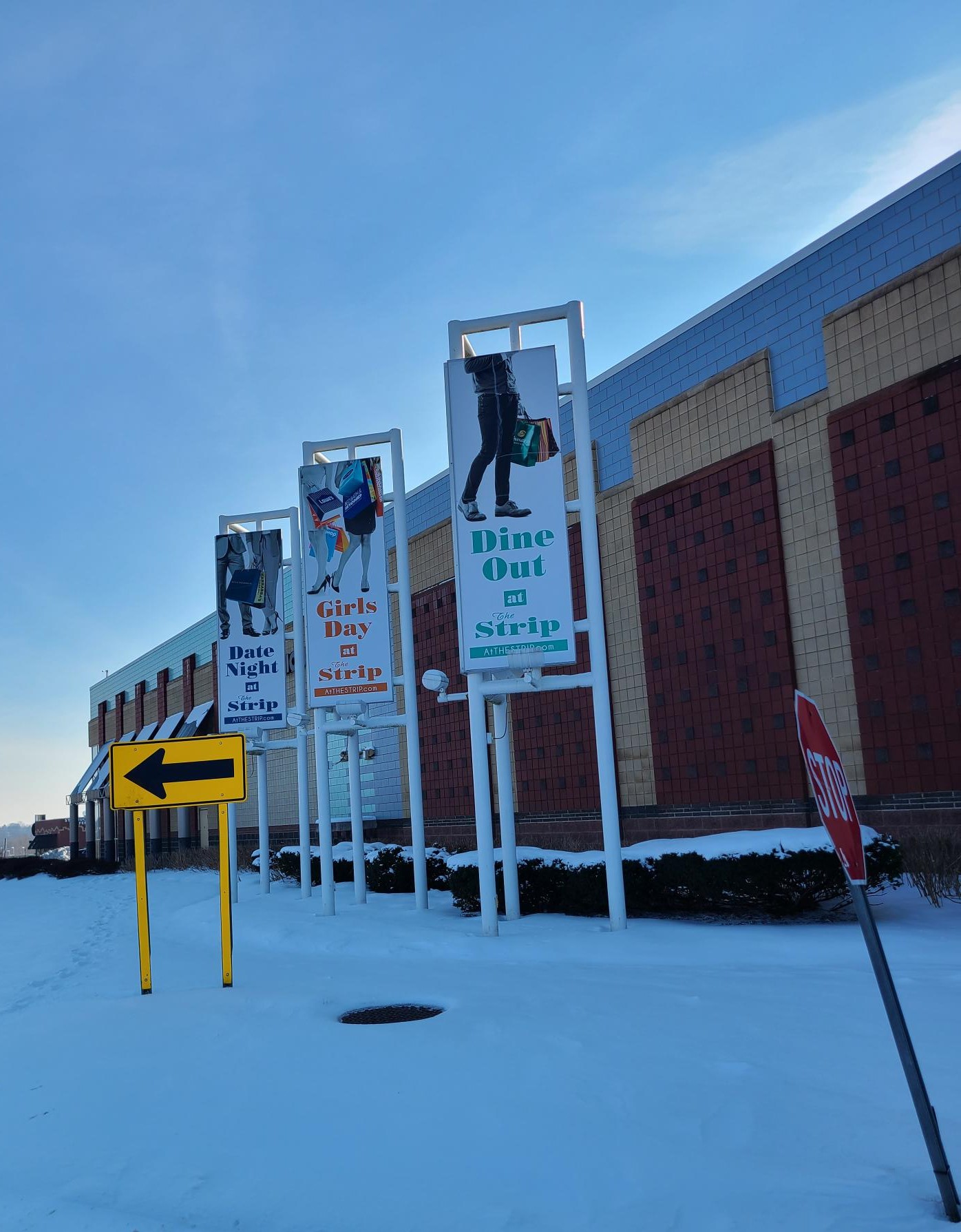 The Strip Plaza Signage - Adams Signs & Graphics