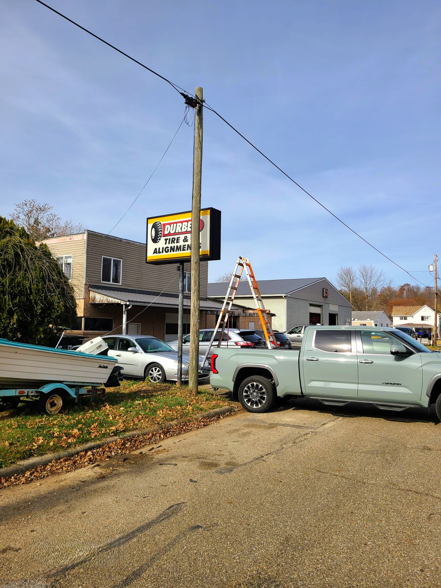 Durben Tire & Alignments - Adams Signs & Graphics